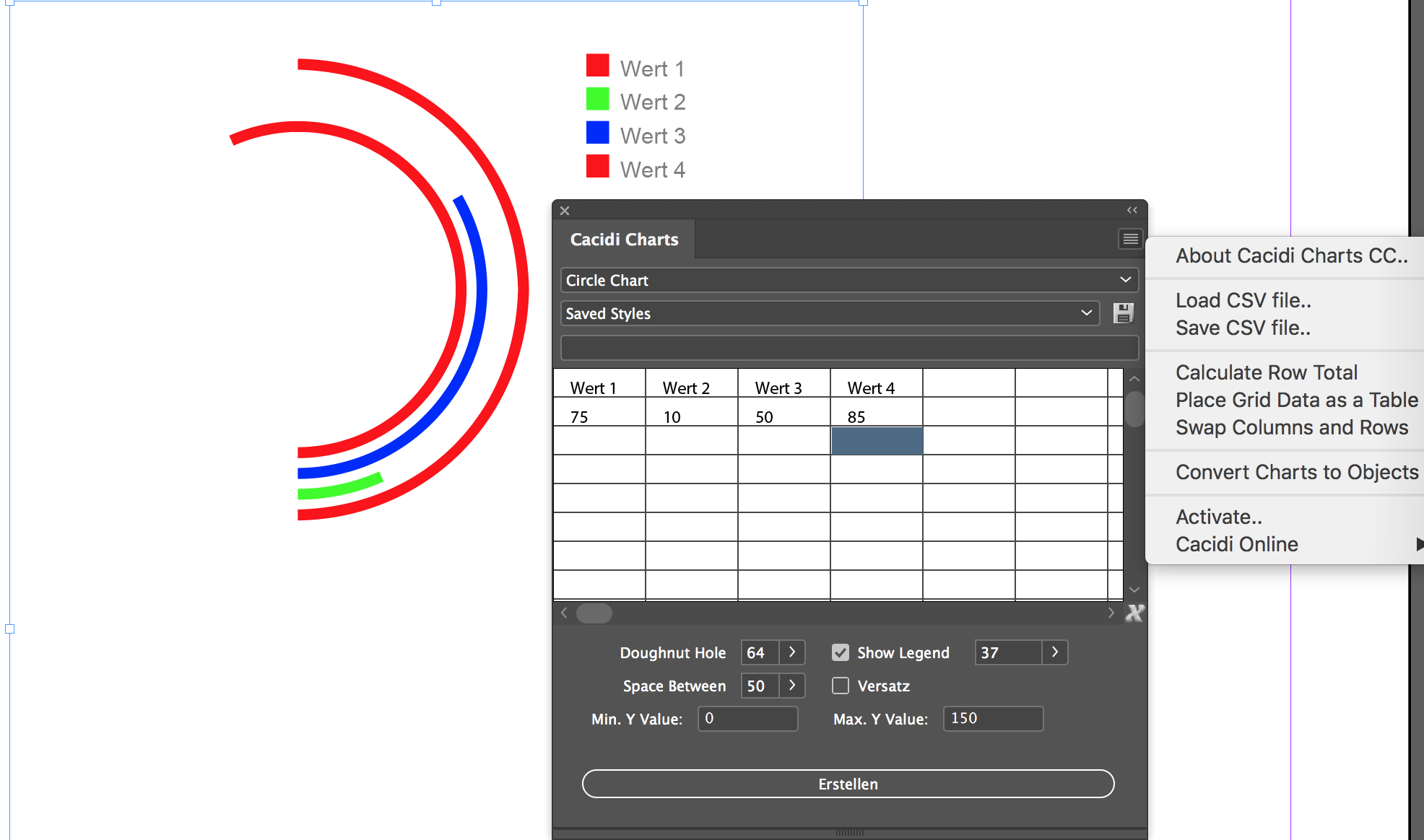 Diagramme in Adobe InDesign erstellen … – pixelstaub.de